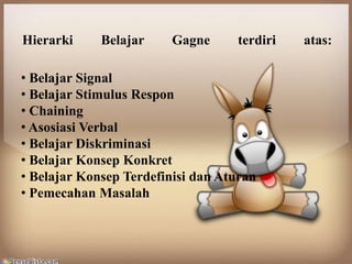 Hierarki belajar dari gagne | PPTX