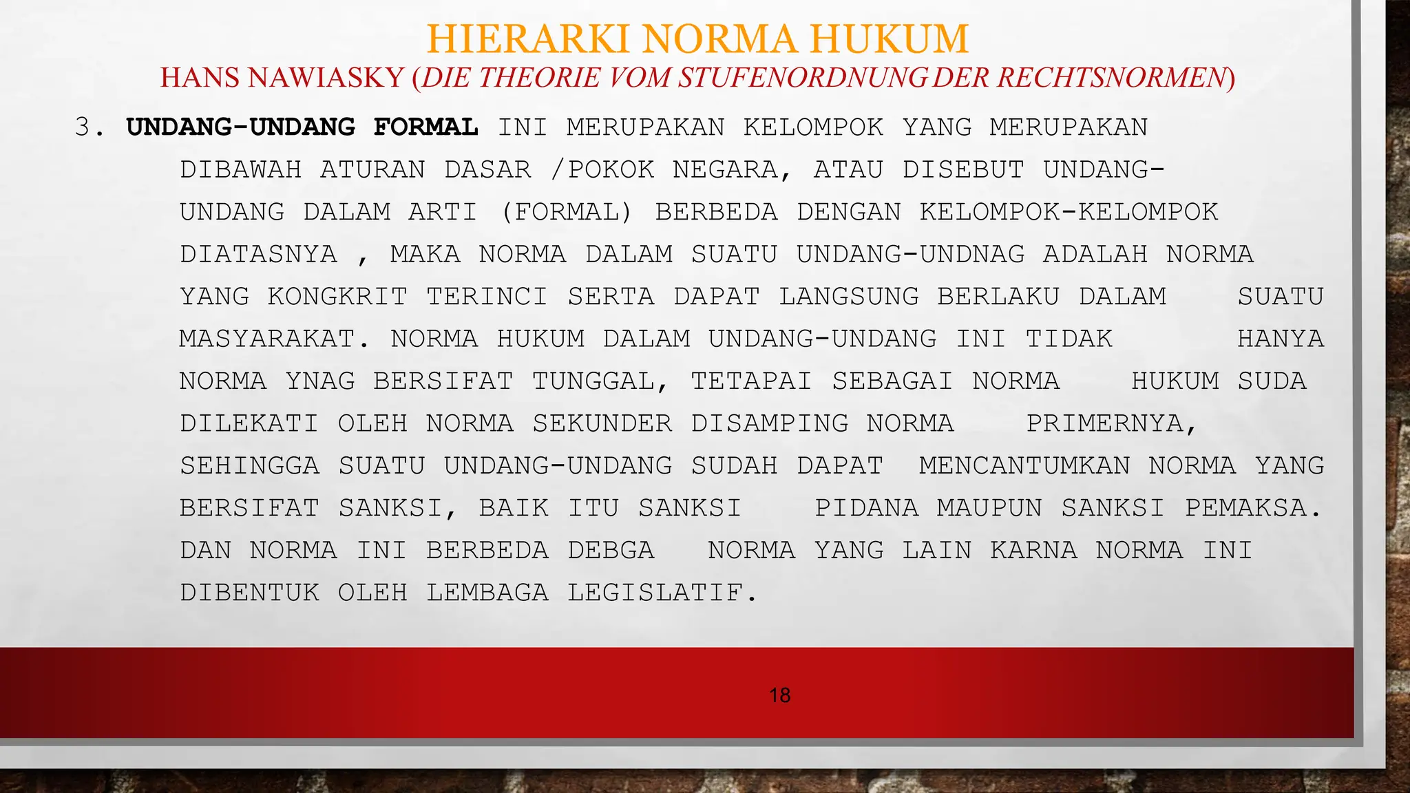 HIERARKI NORMA HUKUM hsp, HIERARKI NORMA HUKUM hsp.pptx