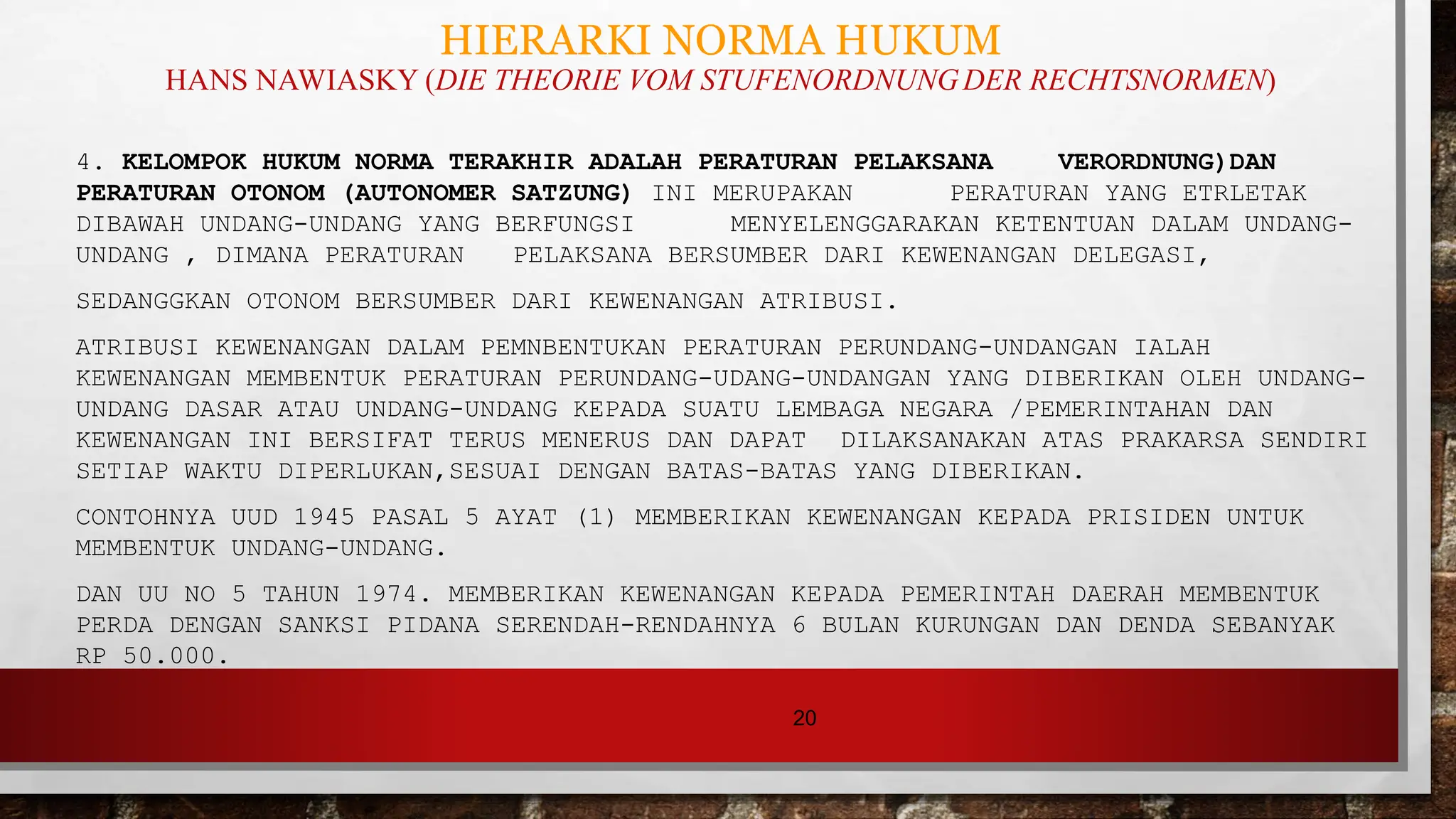 HIERARKI NORMA HUKUM hsp, HIERARKI NORMA HUKUM hsp.pptx