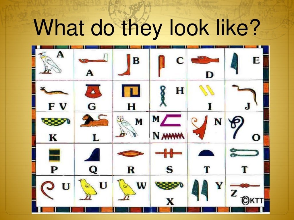 Hieroglyphics hieroglyphics