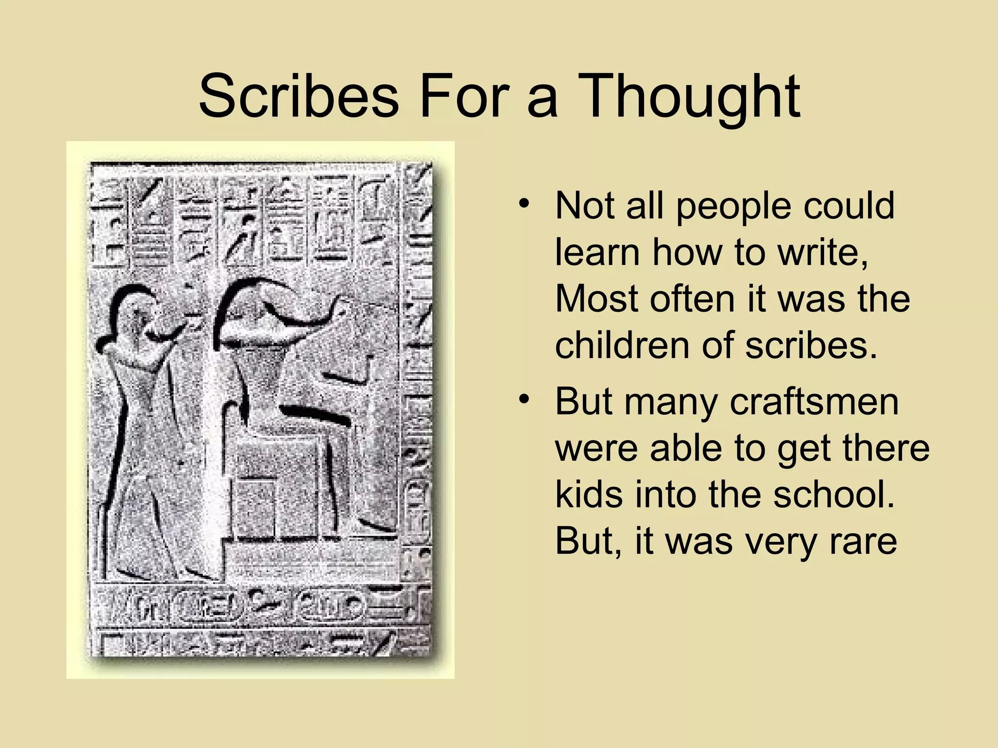 Hieroglyphics Grade 7 Student Work | PPT
