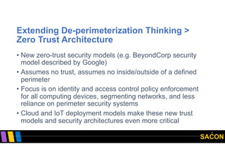 (SACON) Jim Hietala - Zero Trust Architecture: From Hype to Reality | PPT