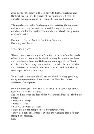 HIEU 201Evaluative Essay Ancient Societies Assignment Instruct.docx