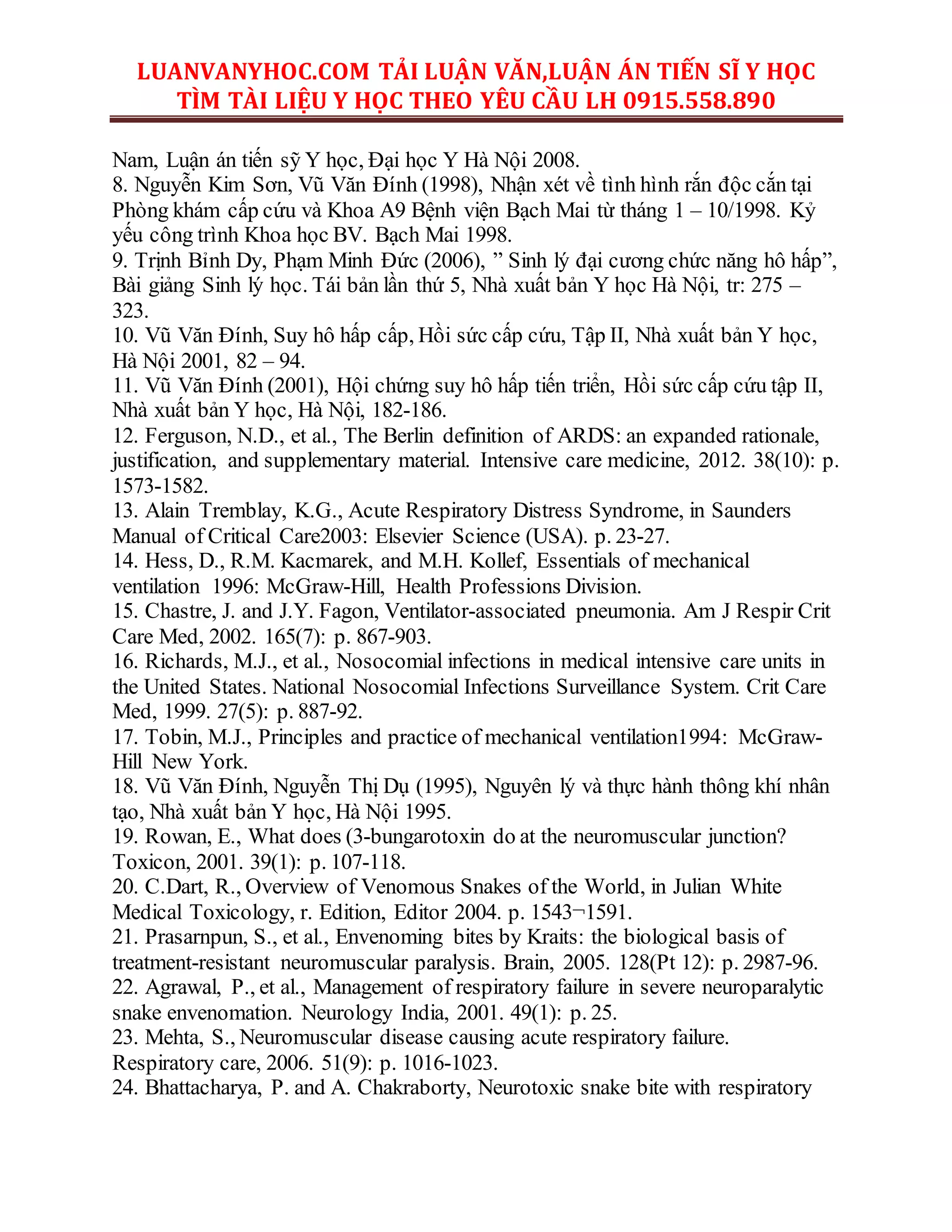 Hieu qua cua thong khi nhan tao o benh nhan bi ran cap nia can co suy ho hap | PDF