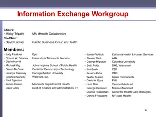 8-26 HIE Workgroup Meeting | PPT