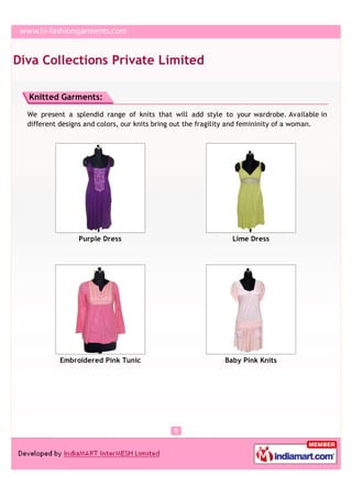 Diva Collections Private Limited, Gurgaon, Fantasy Dresses | PDF