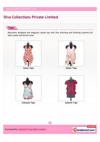 Diva Collections Private Limited, Gurgaon, Fantasy Dresses | PDF