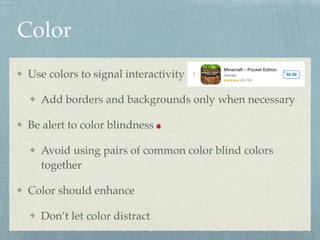 Human Interface Guidelines: For Dummies | PPT