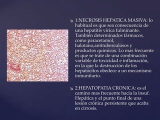 ANATOMIA PATOLOGICA DE HIGADO | PPTX