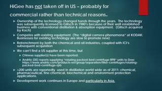 HiGee gas-liquid mass transfer | PDF