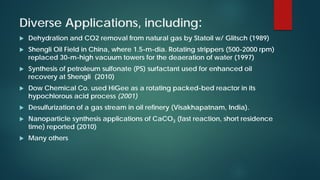 HiGee gas-liquid mass transfer | PDF