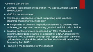 HiGee gas-liquid mass transfer | PDF