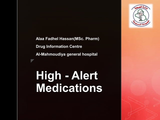 High - Alert Medications.pptx