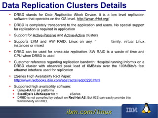 High Availability Linux Clusters | PPT | Free Download