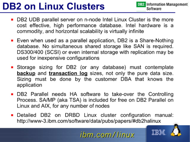 High Availability Linux Clusters | PPT