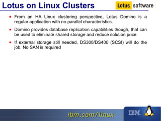 High Availability Linux Clusters | PPT | Free Download