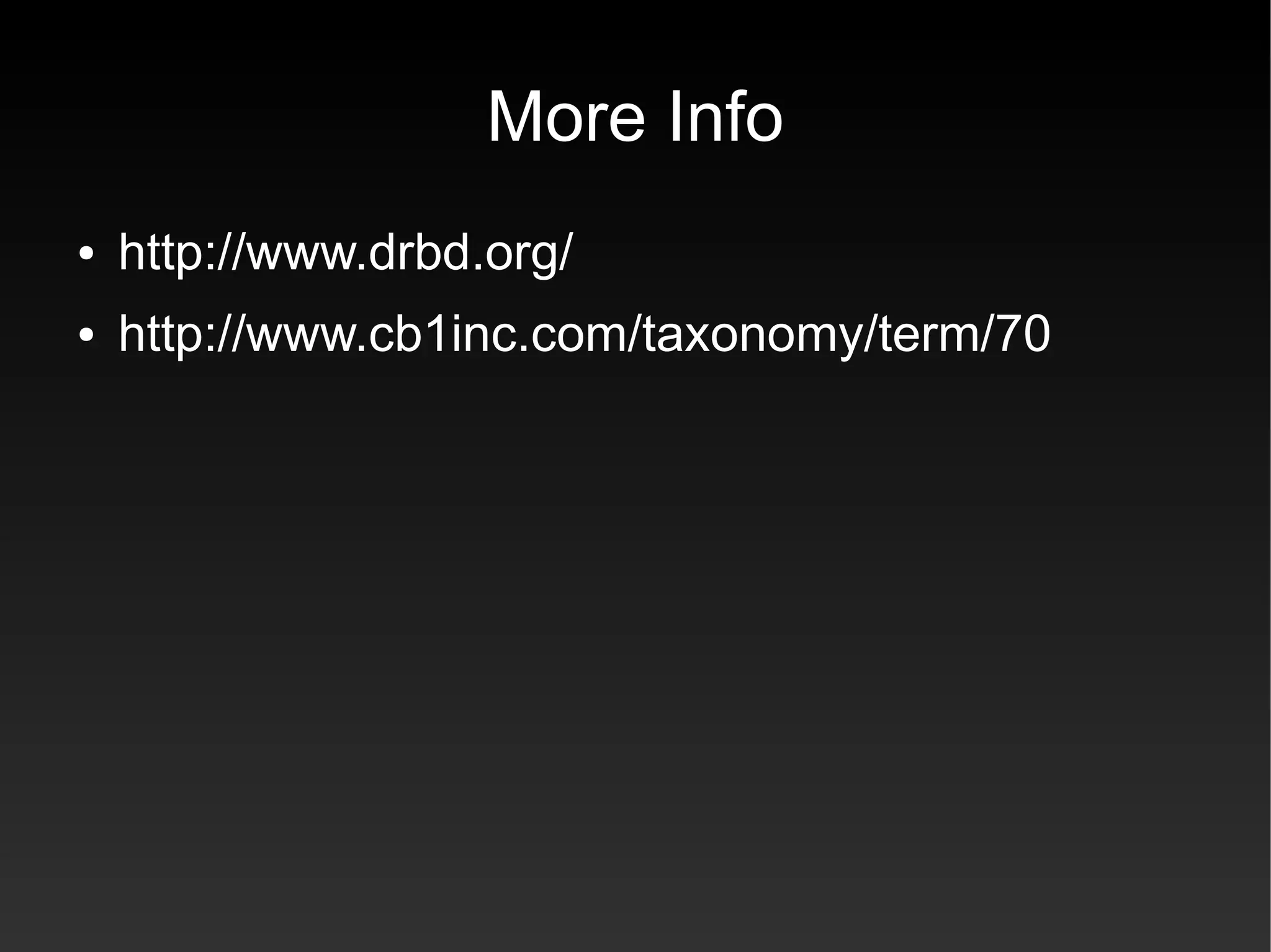 High Availability With DRBD & Heartbeat | PDF