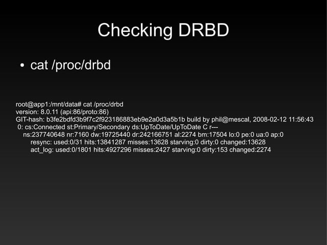 High Availability With DRBD & Heartbeat | PDF