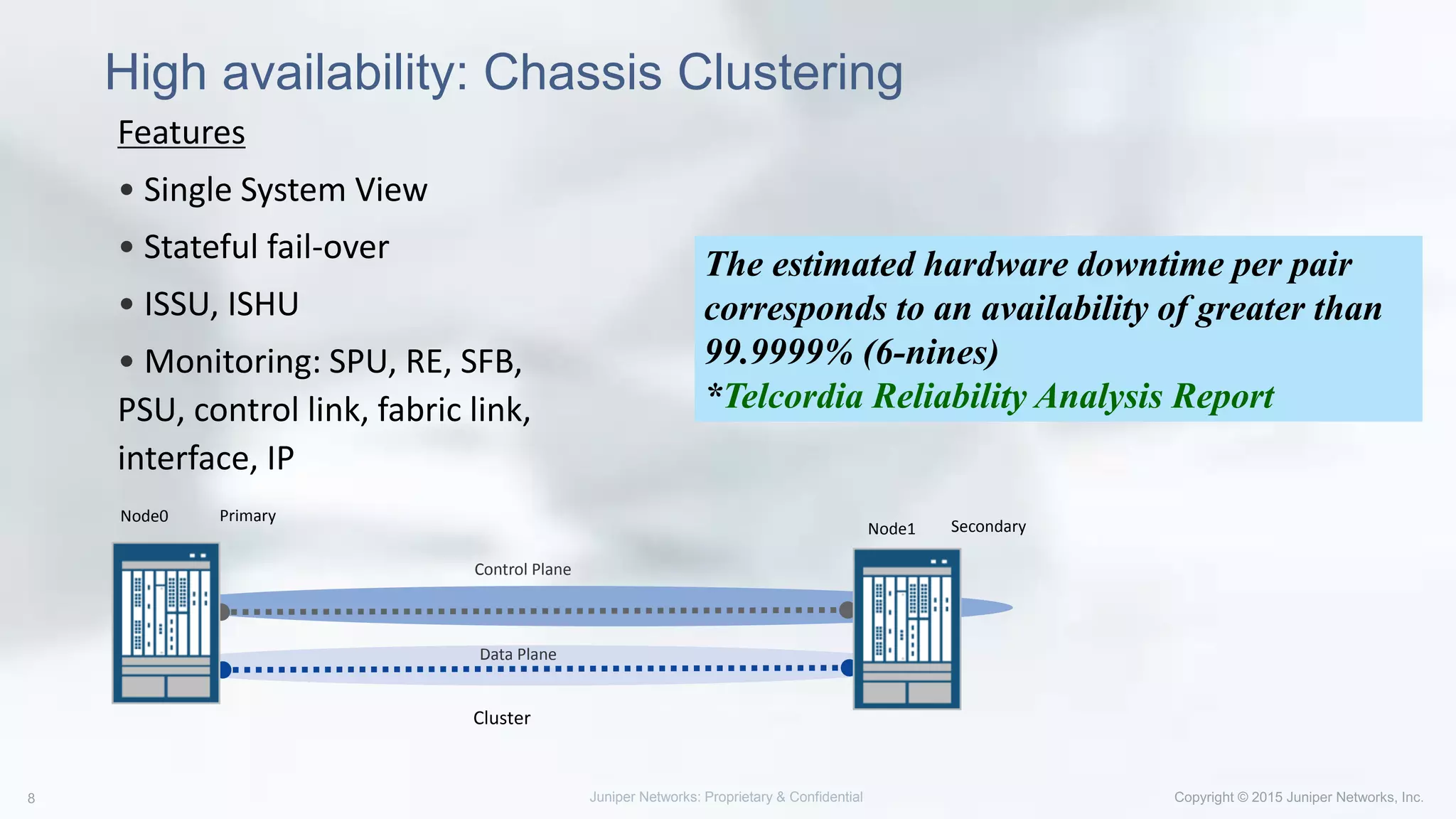 High availability deep dive high-end srx series | PPTX