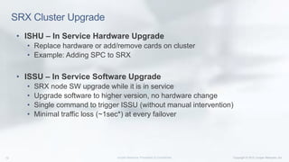 High availability deep dive high-end srx series | PPTX