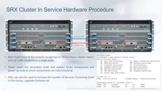 High availability deep dive high-end srx series | PPTX