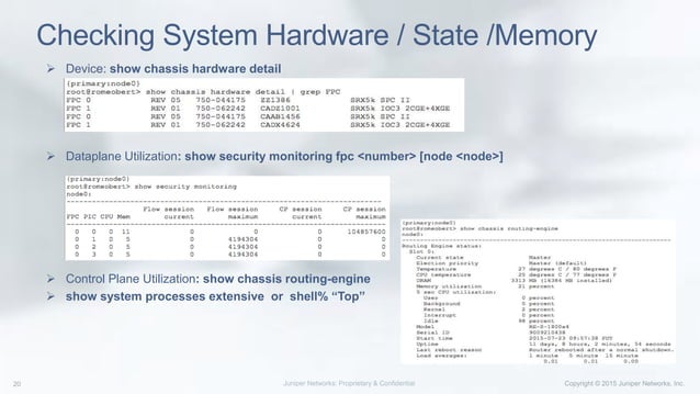 High availability deep dive high-end srx series | PPTX | Operating ...