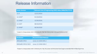 High availability deep dive high-end srx series | PPTX
