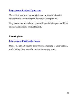 High conversion secrets | PDF