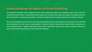 Grain Distilling Redefined with Enzymes. | PPTX