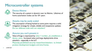 High end security for low-end microcontrollers | PDF