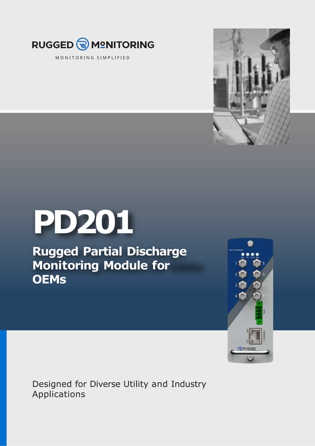 High-Frequency PD Portable Monitor - PD201 - Rugged Monitoring.pptx ...