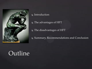 High frequency traders | PPTX