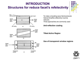 High gain semiconductor optical amplifiers | PPT