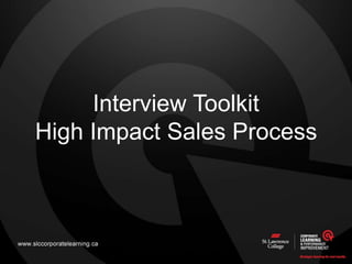 Interview Tool Kit | PPT