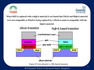 High k dielectrics | PDF