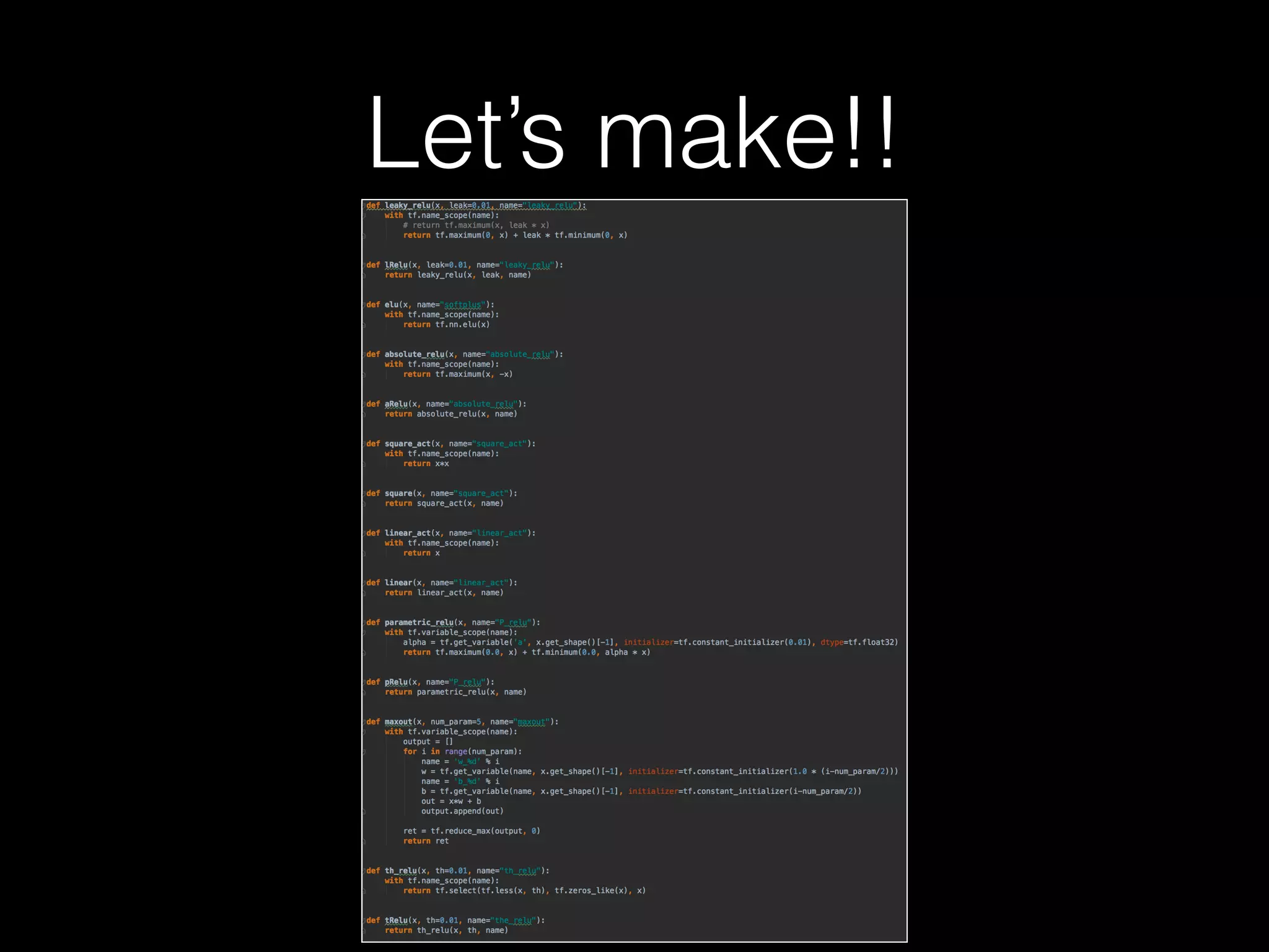 High level-api in tensorflow | PPT