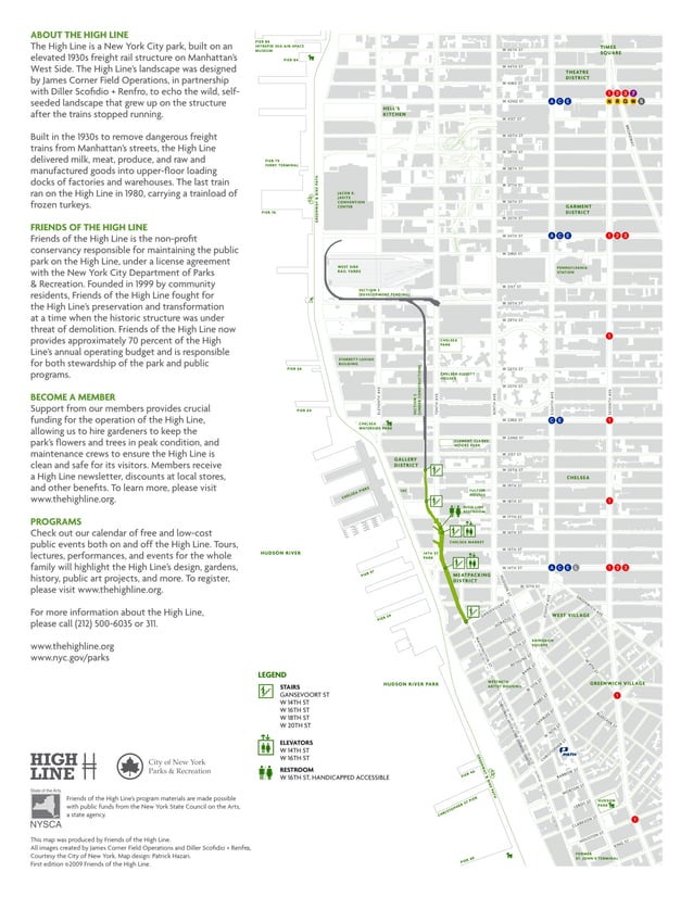 High line-map