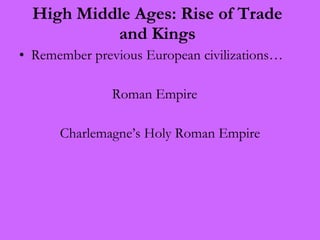 High Middle Ages | PPT