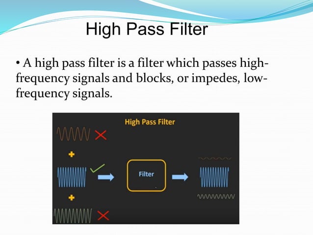 High pass-low-pass-filter | PPTX