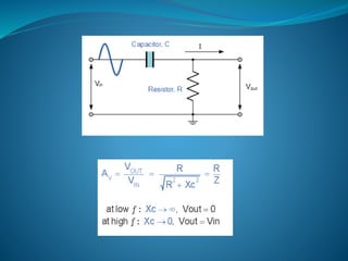 High pass-low-pass-filter | PPTX
