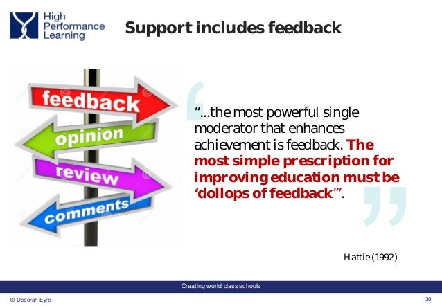 High performance-learning-how-to-become-a-world-class-school