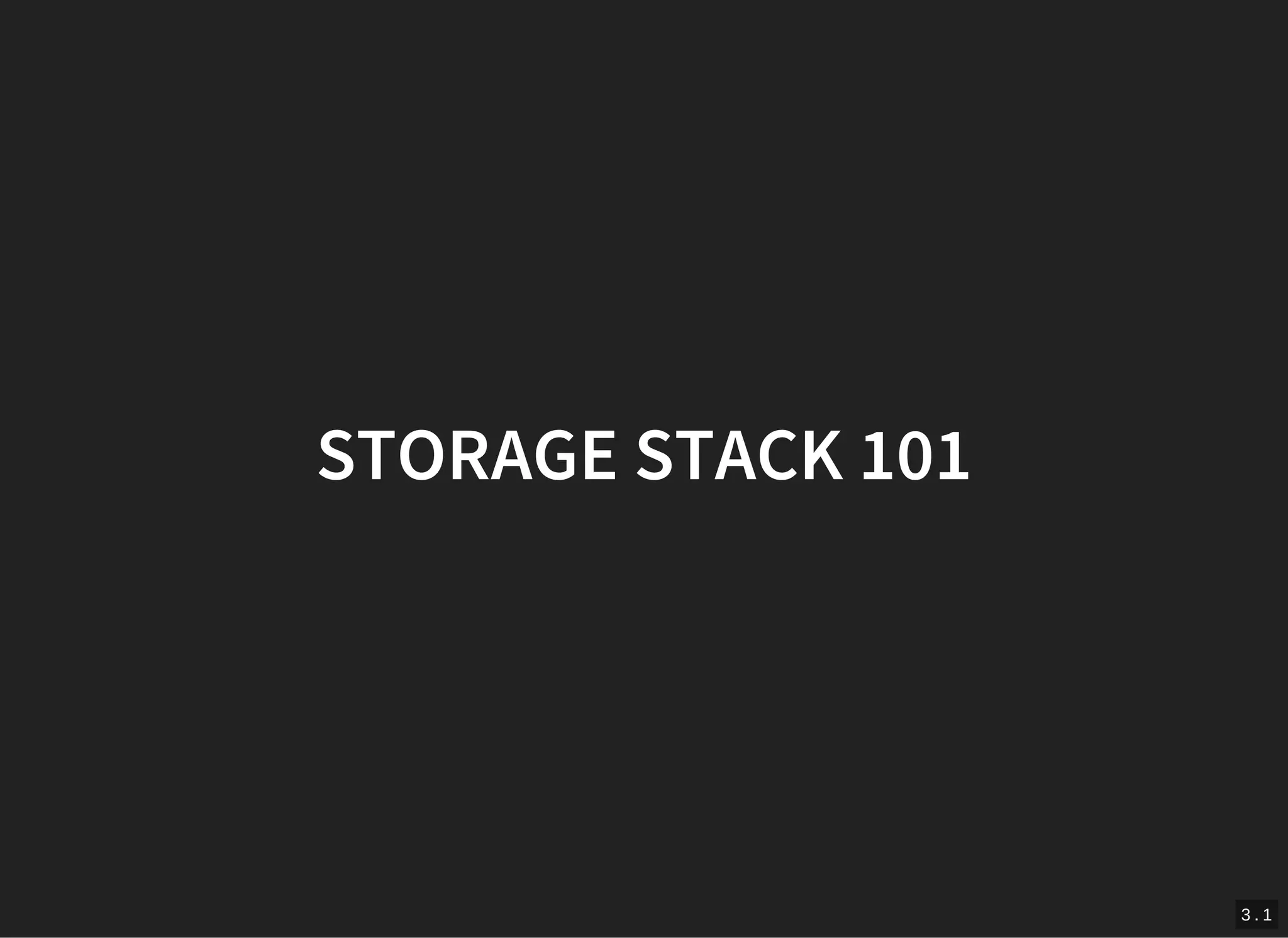 High Performance Storage Devices in the Linux Kernel | PDF