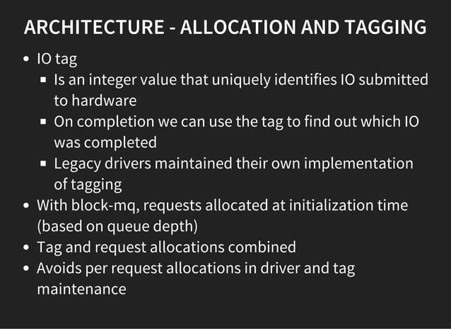High Performance Storage Devices in the Linux Kernel | PDF