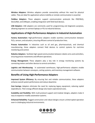 High-Performance Adapters for Industrial Automation.pdf