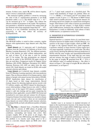 High performance extreme learning machines a complete toolbox for big ...