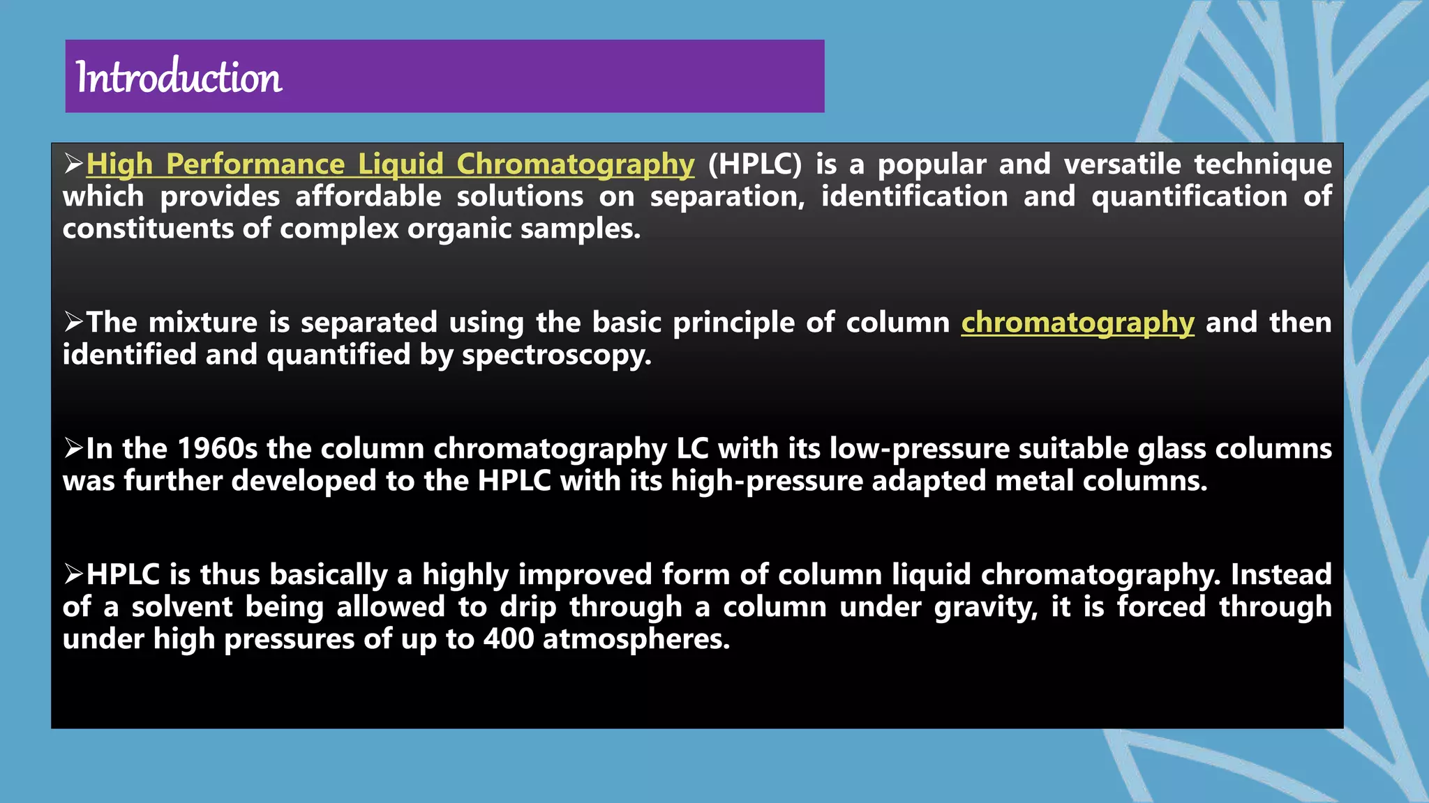 High-Performance Liquid Chromatography (HPLC) ppt.pptx
