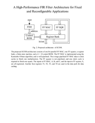 High performance pipelined architecture of elliptic curve scalar multiplication over gf(2m ...