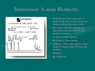 High Precision Biometry | PPT