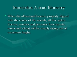 High Precision Biometry | PPT | Eye and Vision Conditions | Diseases ...