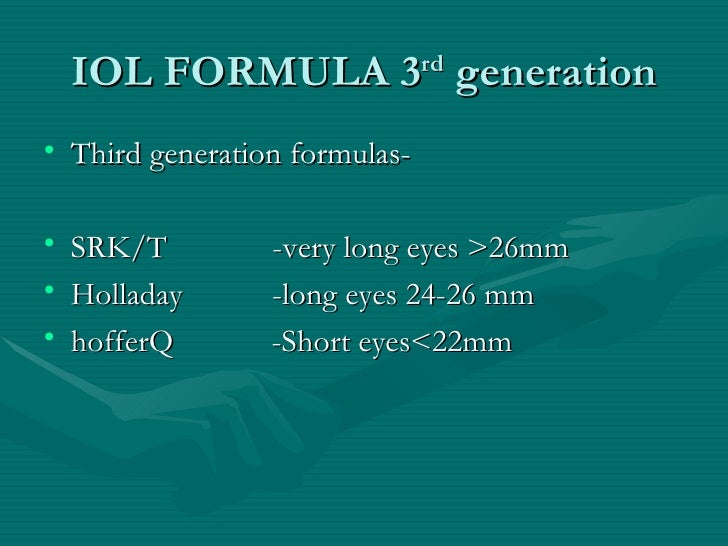 High Precision Biometry